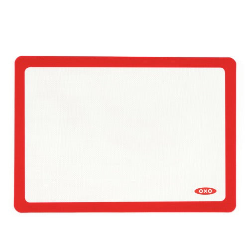 Red silicone baking mat store