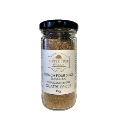 French Four Spice Blend – PEPPER TREE SPICE CO.