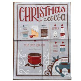 Christmas Cocoa Recipe Tea Towel – Pepper Tree Spice Co.